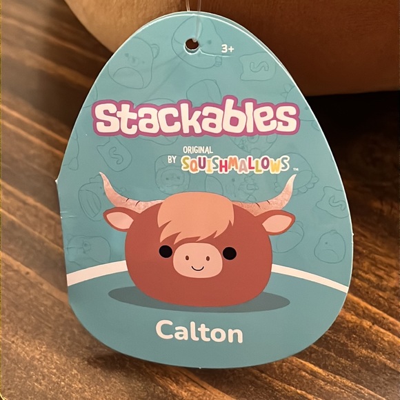 Squishmallows | Toys | Nwt Squishmallows Stackables Calton The Highland ...
